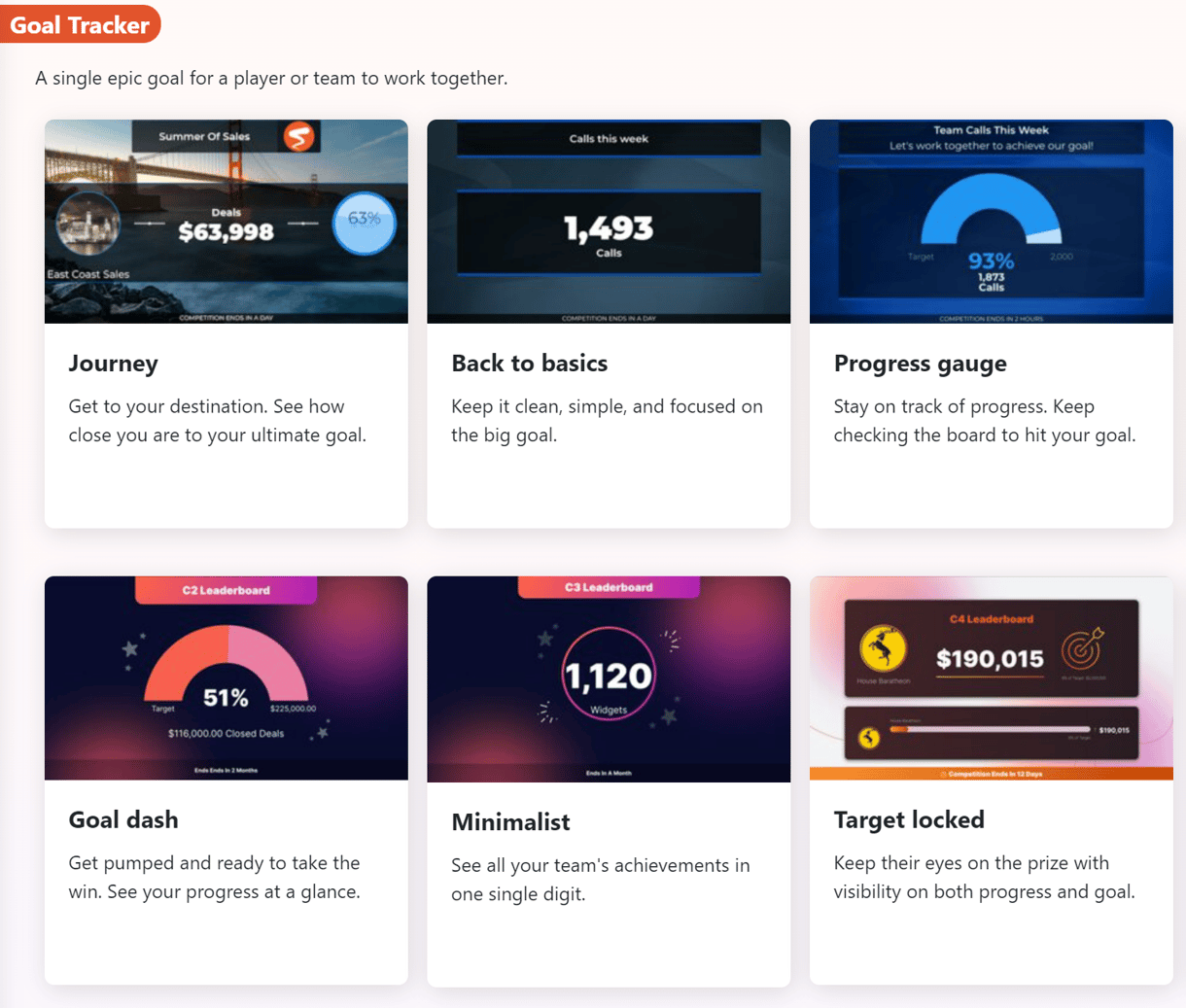 Competition Types & Styles