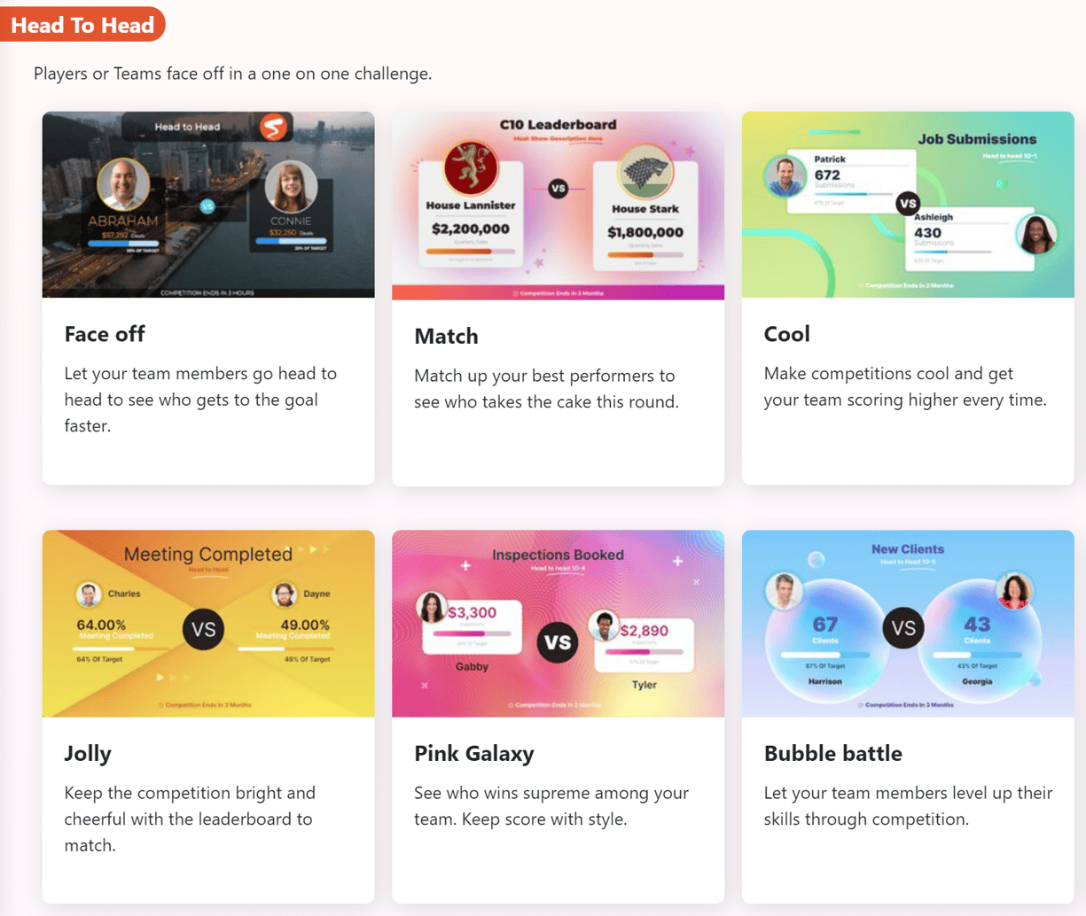 Competition Types & Styles